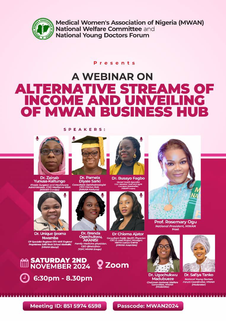 MWAN Presents a Webinar on Alternative Streams of Income and Unveiling MWAN Business Hub ...